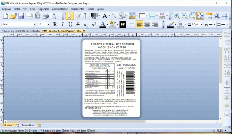 Como instalar o BarTender UltraLite para a impressora Argox OS 214 Plus - Secco Etiquetas